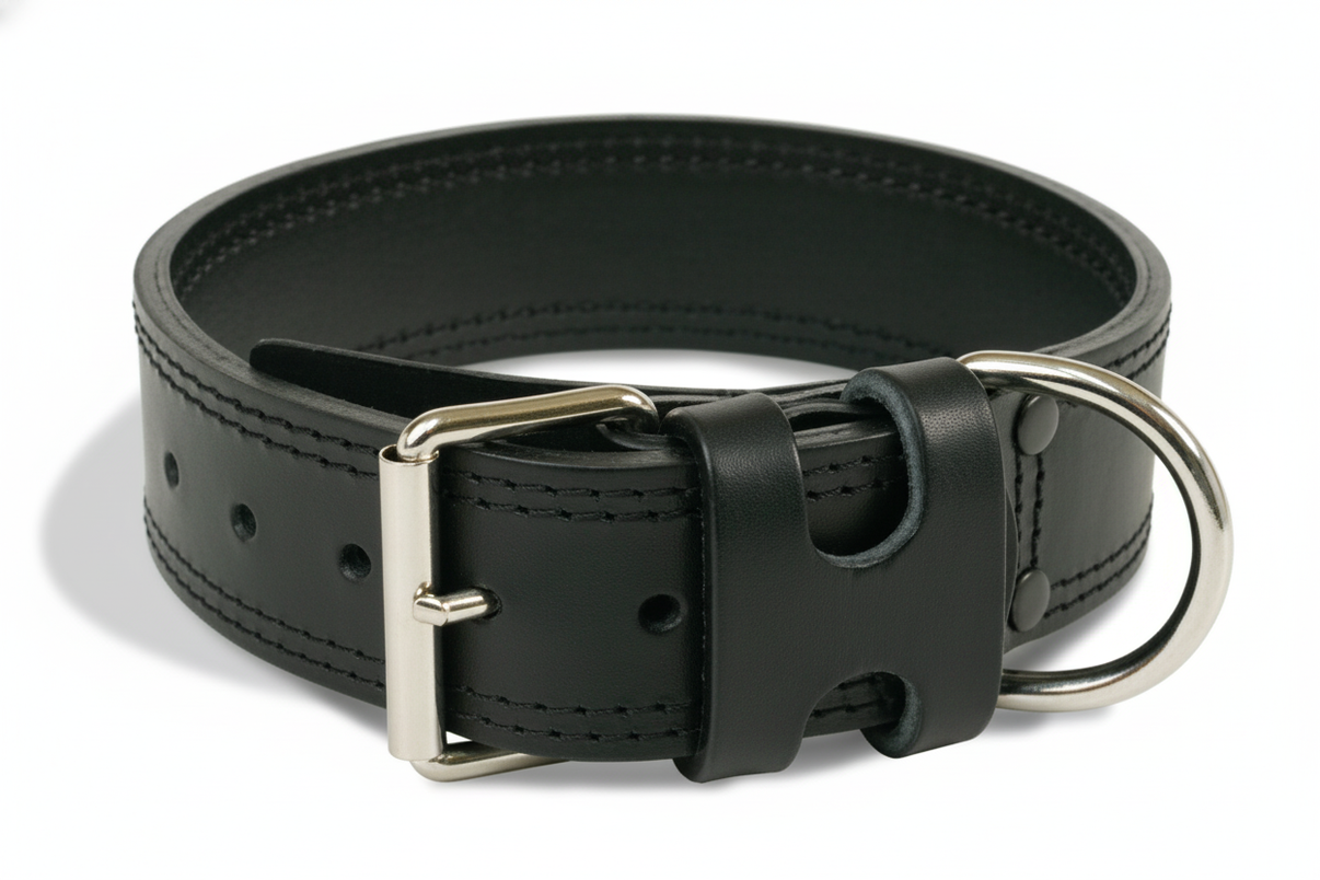 Morin Leather Agitation Collar – Pro K9 Supplies